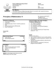 Principles of Mathematics 12