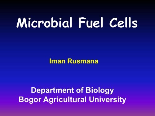 Microbial Fuel Cells