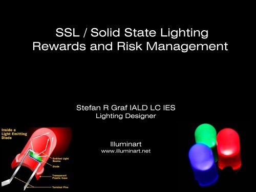 SSL / Solid State Lighting Rewards and Risk Management
