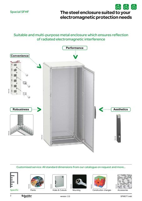 The steel enclosure suited to your ... - Schneider Electric