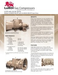 LeROI Gas Compressors