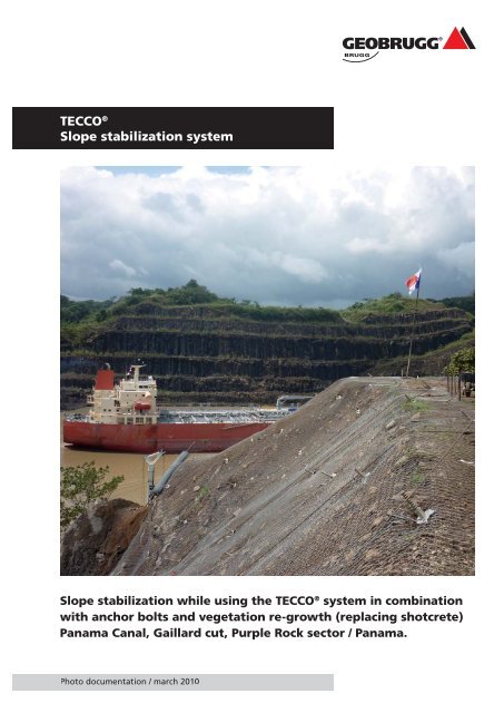 TECCO® Slope stabilization system - Geobrugg AG