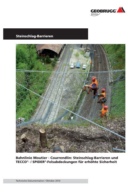 Steinschlag-Barrieren und TECCO - Geobrugg AG