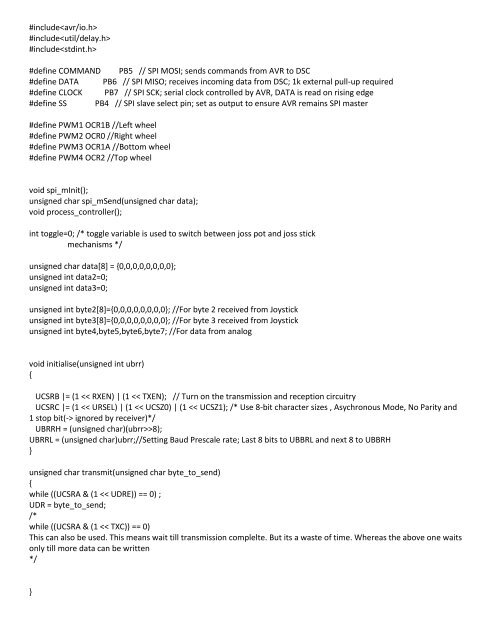 RC Ball Transmitter Code