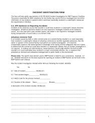 INCIDENT INVESTIGATION FORM 1