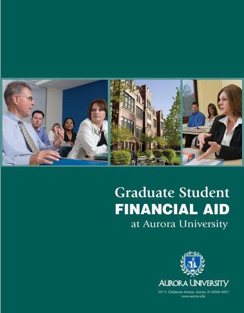 Graduate Student FINANCIAL AID