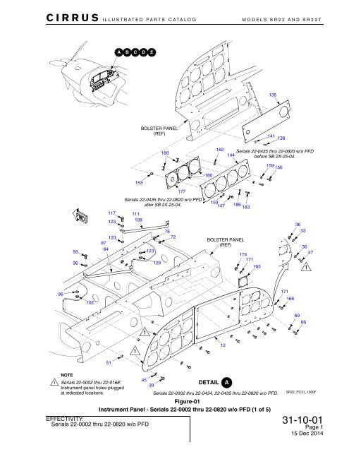 Cirrus Sr22 Parts Catalog - Catalog Library