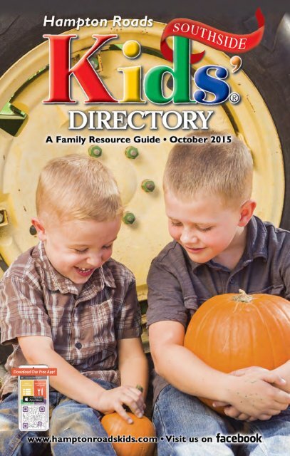 Hampton Roads Kids' Directory Southside Edition: October 2015