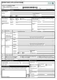 Credit Card application form - Standard Chartered Bank