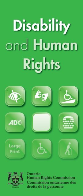 Disability and Human Rights