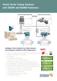 PST Partial Stroke Testing - FOXBORO ECKARDT