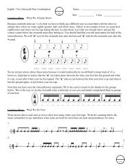 Dotted Eighth - Sixteenth Notes - SLP Bands