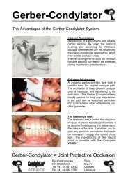 L'unico originale Gerber Condylator