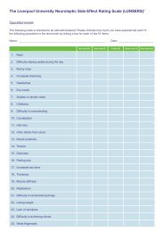 The Liverpool University Neuroleptic Side Effect ... - Reach 4 resource