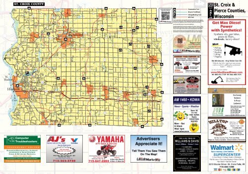 St Croix & Pierce Counties Wisconsin