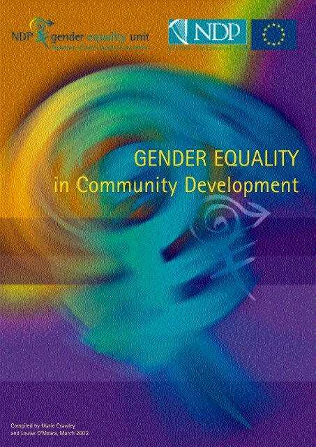 GENDER EQUALITY in Community Development