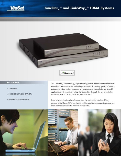 LinkStar and LinkWay TDMA Systems