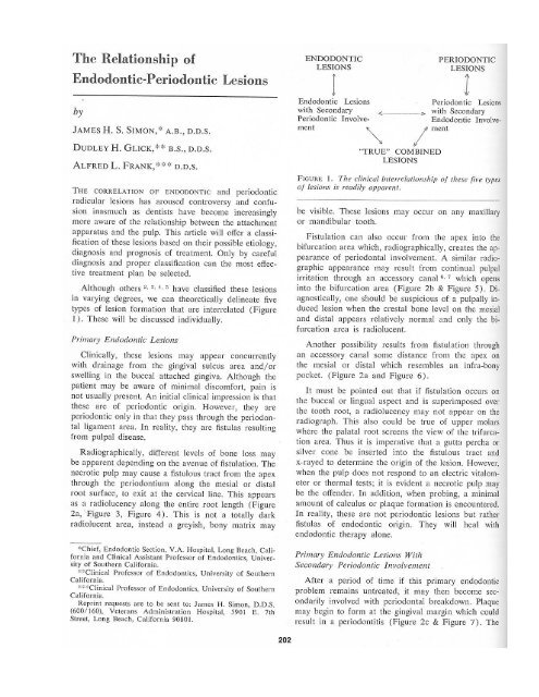 4 Simon JHS, Glick DH, Frank AL (1972)