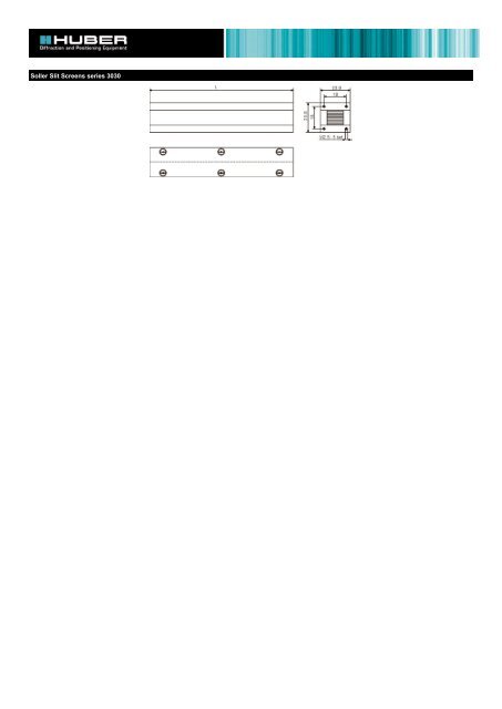 Soller Slit Screens serie