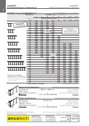 Preisliste - COMAX (PDF) - ancotech AG Schweiz