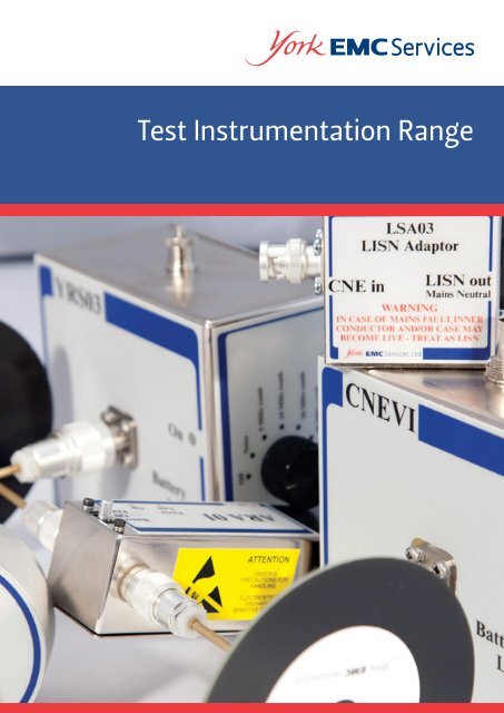 Test Instrumentation Range