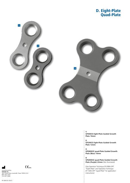 D. Eight-Plate Quad-Plate - Orthofix ABS