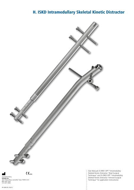 H. ISKD Intramedullary Skeletal Kinetic Distractor - Orthofix ...