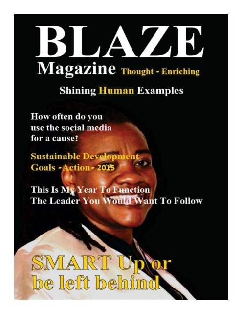 BLAZE Magazine Issue 1 Teaser
