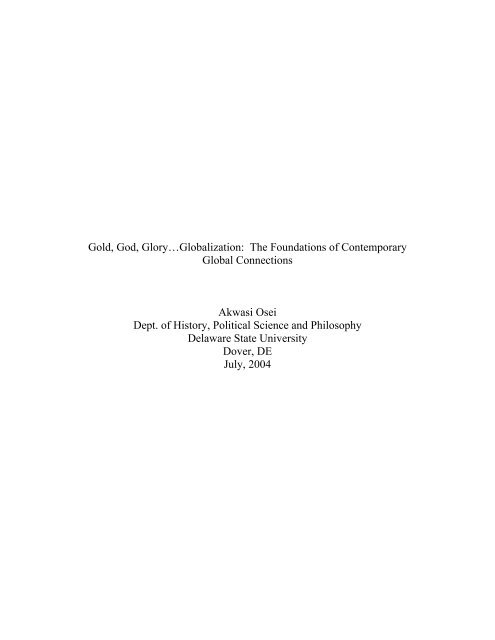 GOLDGODGLORY