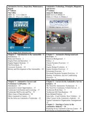 Modern Automotive Technology 7th Edition James E. Duffy ...
