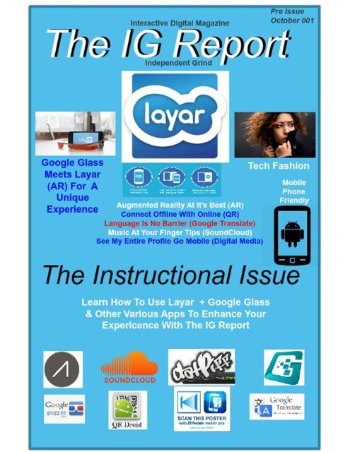 The IGR Instructional