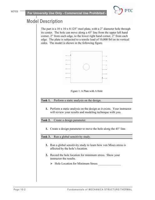 NOTES For University Use
