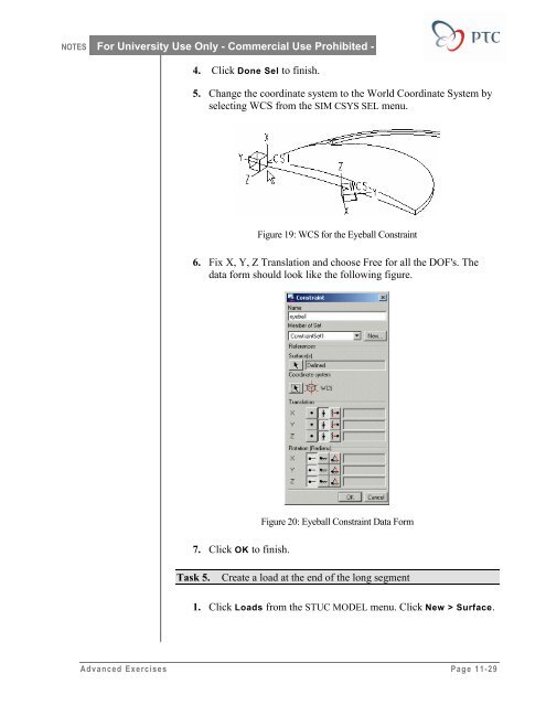 NOTES For University Use