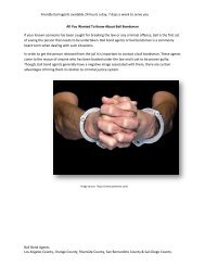 Taking the Assistance of Bail Bonds Riverside