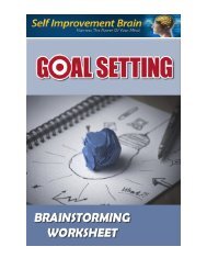 QAPI Goal-Setting Worksheet - Gmcf