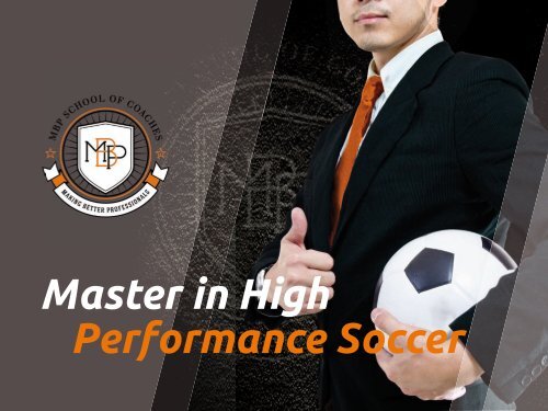 Master in High Performance Soccer