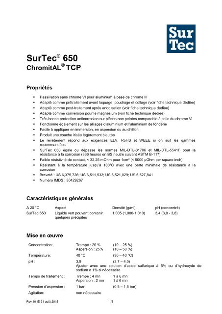SurTec 650