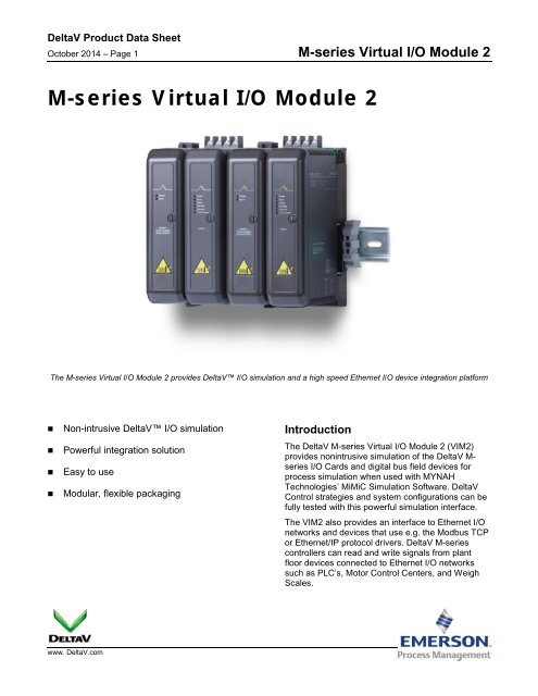 M-series Virtual I/O Module 2