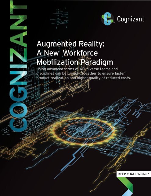 Augmented Reality A New Workforce Mobilization Paradigm