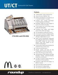hebt-5v bun toaster - AJ Antunes & Co.