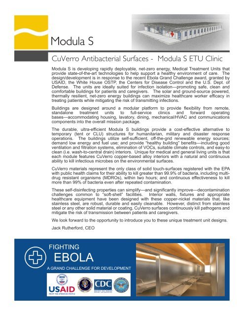 Modula S Mission Package - CuVerro