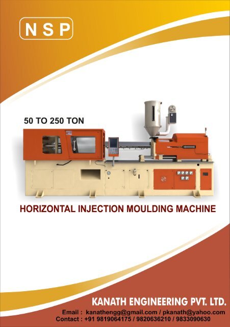 Horizontal Injection Moulding Machine