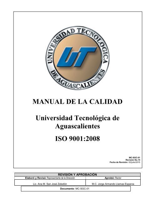 Aguascalientes ISO 9001:2008