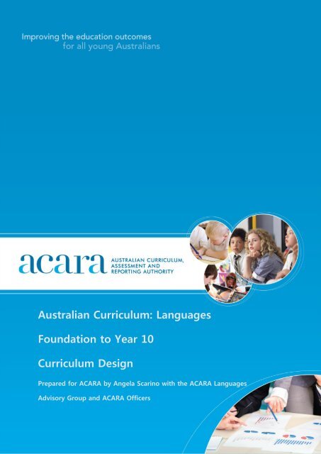 Australian Curriculum Languages Foundation to Year 10 Curriculum Design