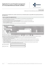 NMS – Patient Record Form