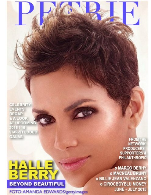 PETRIE Magazine [Halle Berry June - July 2015]