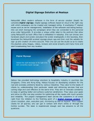 The Different Types Of Digital Signage And The Various Software Used In ...