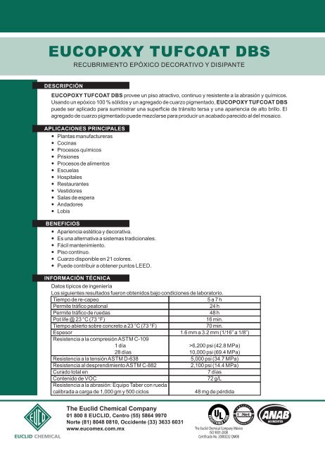 EUCOPOXY TUFCOAT DBS