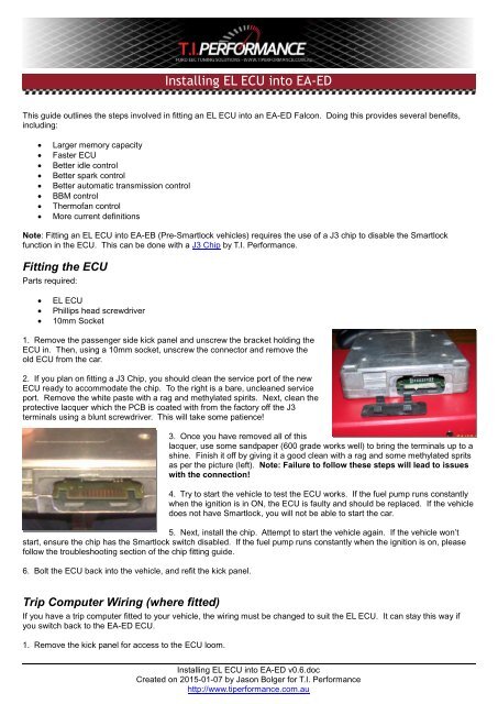 Ba Falcon Ecu Wiring Diagram - Wiring Diagram