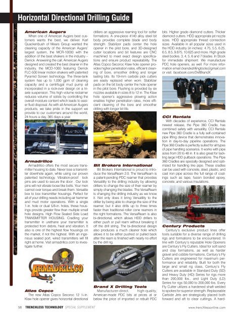 Horizontal Directional Dr